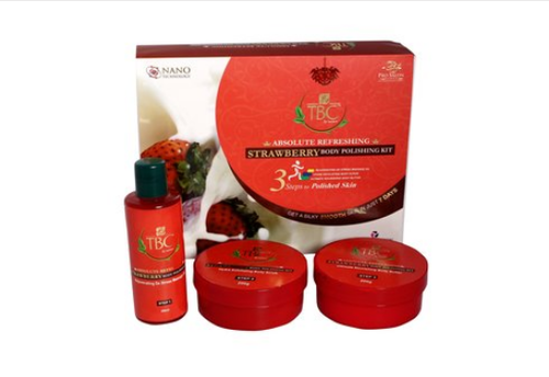 Strawberry Body Polishing Kit